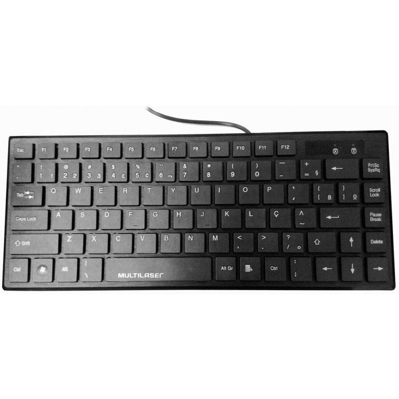 Teclado Mini USB 28cm TC154 - Multilaser
