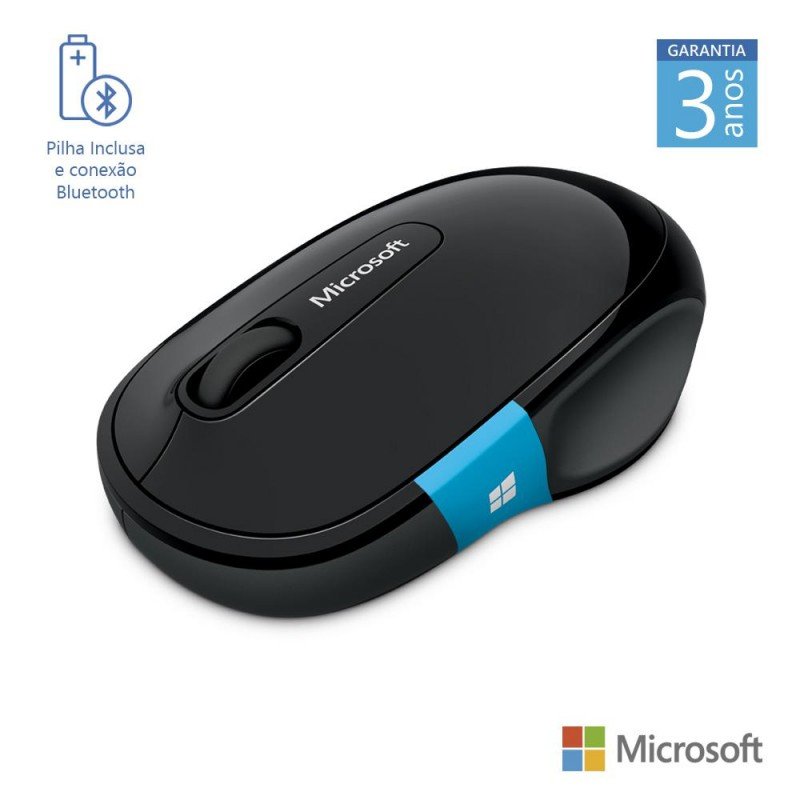 MOUSE SEM FIO BLUETOOTH SCULPT COMFORT - MICROSOFT